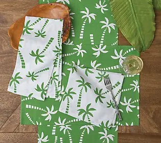 C&F HOME Beachy Palm Table Runner