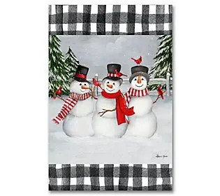 COURTSIDE MARKET Winter Pals Vertical 12x18 C Nvas - One-color