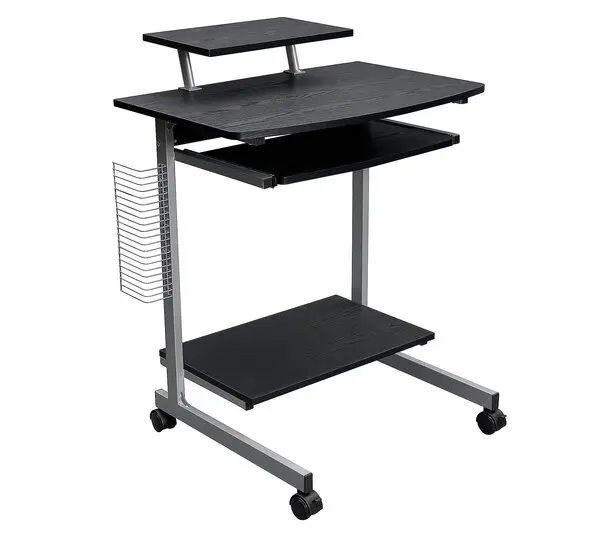 TECHNI MOBILI Compact Computer Cart With Storag E - One-color