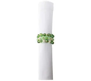 C&F HOME St. Patrick Napkin Ring Set Of 4 Valerie - One-color