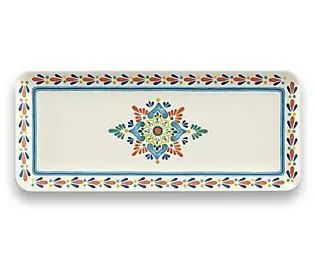 TARHONG Lacena Medallion 17.5' Tray - One-color