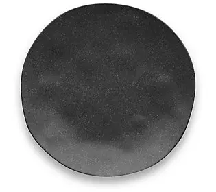 TARHONG Planta Matte Black Set Of 6 8.5' Salad Lates - One-color