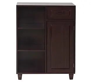 TEAMSON Wood Floor Cabinet With D Rawer, E Press - One-color