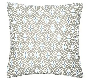 C&F HOME Liam Sky Euro Sham - One-color