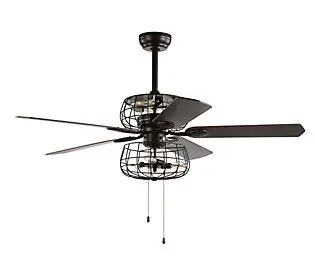 SAFAVIEH Erving Ceiling Light Fan By - One-color