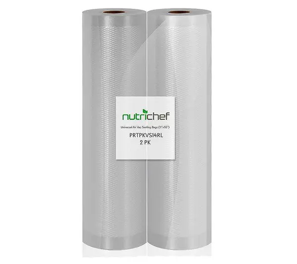 NUTRICHEF S/2 11'x50' Universal Vacuum Sealer Bags - One-color