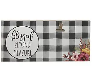 SINCERE SURROUNDINGS Blessed Beyond Measure Photo Frame - One-color