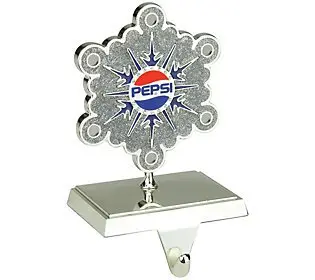 NORTHLIGHT 6.5' Pepsi Snowflake Stocking Holder