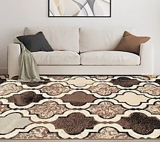 SUPERIOR Moroccan Geometric Contemporary 5x8 Ar A Rug