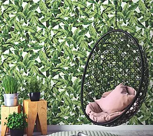 ROOMMATES Palm Leaf-green Wall Decal