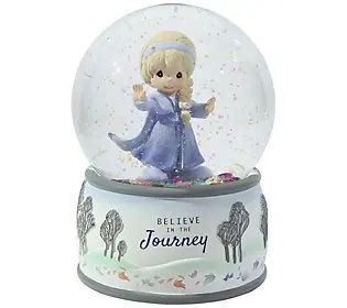 PRECIOUS MOMENTS Disney's Elsa Musical Wind Up Now Globe - One-color