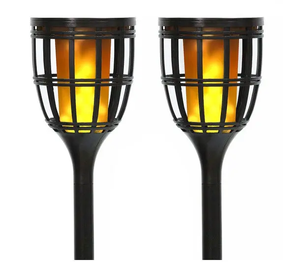 TECHKO Solar Torch Light 2-pack - One-color