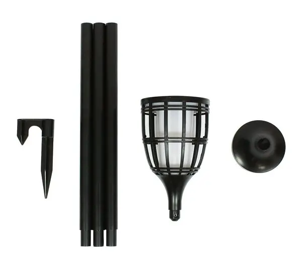 TECHKO Solar Torch Light 2-pack