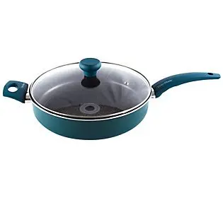 TASTE OF HOME 4-qt Nonstick Saute Pan With Lid Helper Handle - One-color