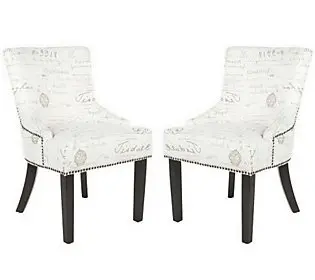 SAFAVIEH Lotus Kd Side Chairs Gray - One-color