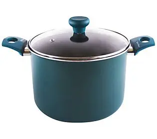 TASTE OF HOME 8-quart Nonstick Aluminum Stock P T With Lid - One-color