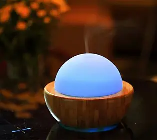 SPT Ultrasonic Aroma Diffuser/humidifier With B Amboo Base