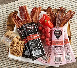 RIFFS SMOKEHOUSE Riff's Smokehouse 18-pack On The Go Bacon Strips - One-color