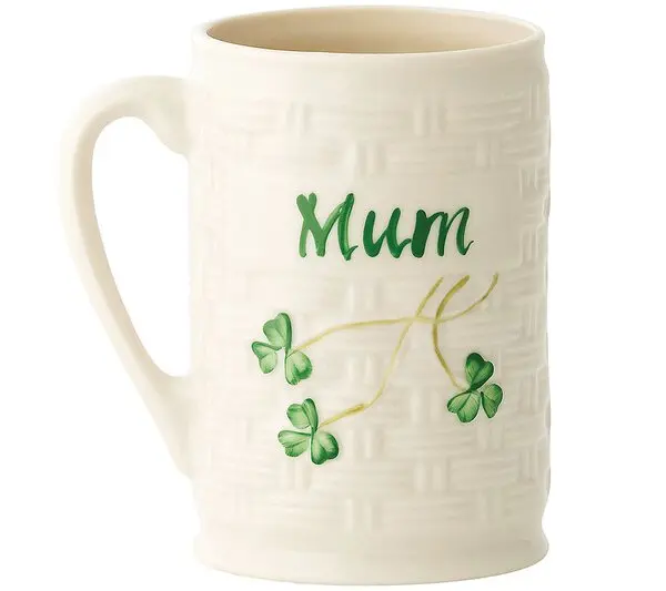BELLEEK Classic 'mum' Mug - One-color