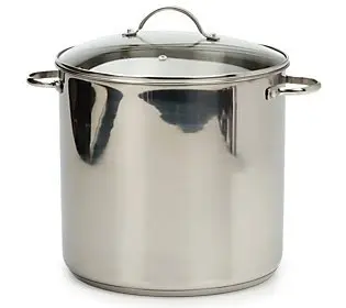 RSVP 16 Qt. Induction Stock Pot - One-color