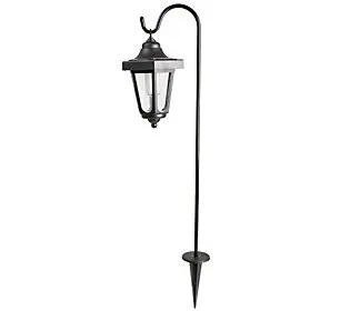 PURE GARDEN Solar Powered Lights, Set Of 2 Hang Ing Lanterns - One-color