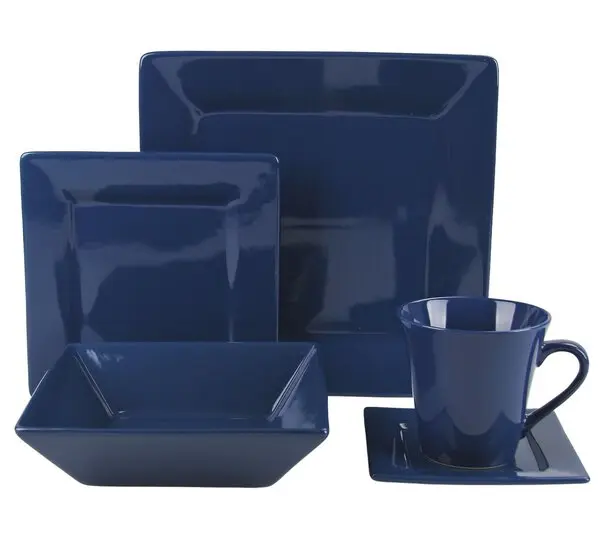 10 STRAWBERRY STREET Nova Square 30-piece Dinnerware Set - One-color