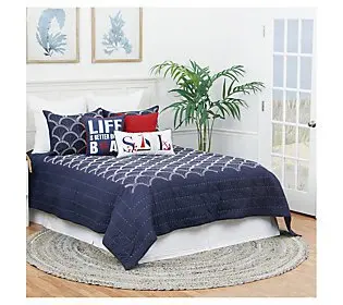 VALERIE PARR HILL Scallop Full/queen Quilt Set Valerie - One-color