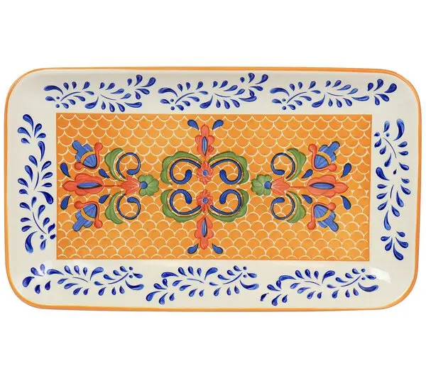 LAURIE GATES Tierra Stoneware Serving Platter