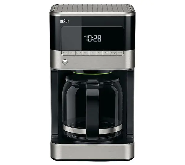 BRAUN Brewsense 12-cup Drip Coffee Maker With Flavorcarafe - One-color