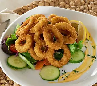 ANDERSON SEAFOODS 2.5 Lb. Boxes Breaded Cal Amari Rings - One-color
