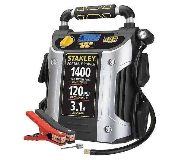 STANLEY Power Station 700/1400 Jump Starter/com Pressor - One-color