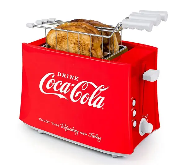 NOSTALGIA Coca-cola Grilled Cheese Toaster - One-color