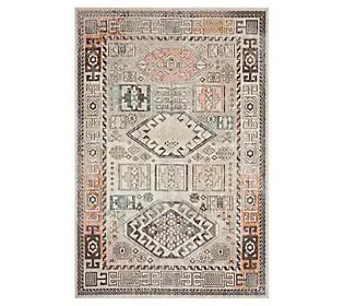 OX BAY TRADING CO. Ox Bay Traditional Southwestern Indoor Outdoor Rug, 7' X 9 - One-color