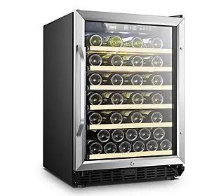 LANBO 52 Bottles, 24' Single Zone Wine Cooler - One-color