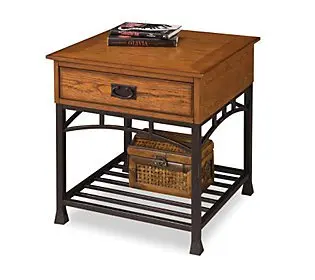 HOME STYLES Modern Craftsman End Table