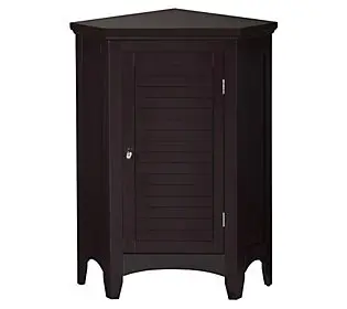 TEAMSON 1 Door Wood Corner Floor Cabinet, Ark - One-color