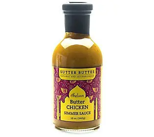 SUTTER BUTTES NATURAL AND ARTISAN FOODS Set Of 2 Indian Butter Chicken Si Mmer Sauce - One-color