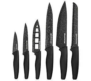 GRANITESTONE 6-piece Nutriblade Knife Set - One-color