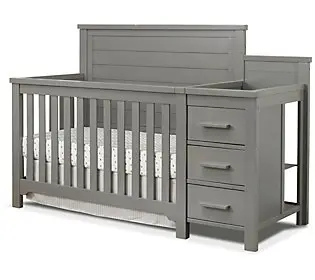 SORELLE Farmhouse Crib And Baby Changer - One-color