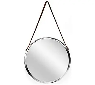 INFINITY Instruments 18' Wall Mirror, Convex Si Ver Frame - One-color