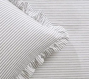 LUSH DECOR Ticking Stripe 3-piece Full Bedspread Set Lu Sh Decor