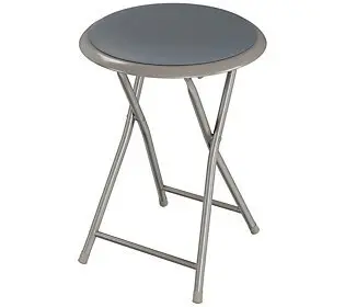 LAVISH HOME 18-inch Heavy Duty Folding Stool