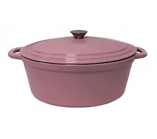 BERGHOFF Neo 5-qt Cast-iron Oval Covered Casser Ole - One-color