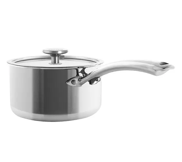 CHANTAL COOKWARE Chantal 3.clad 2.5-quart Saucepan With Glass Li D - One-color