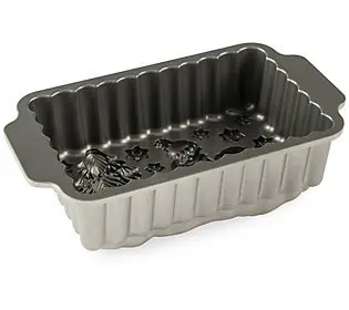 NORDICWARE Winter Wonderland Loaf Pan & Keeper