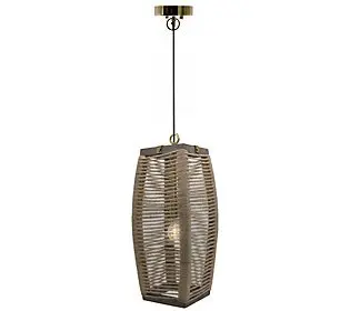 RIVER OF GOODS Rope Coastal 1-light Pendant - One-color