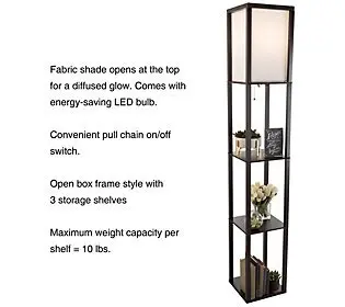 HASTINGS HOME Etagere Floor Lamp By