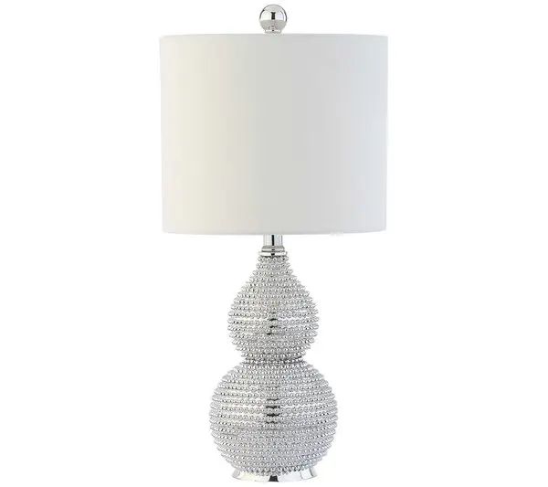 SAFAVIEH Clarabel Chrome Table Lamp - One-color
