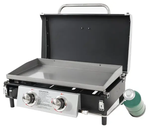 RAZOR 2-burner Portable Gas Griddle With Lid
