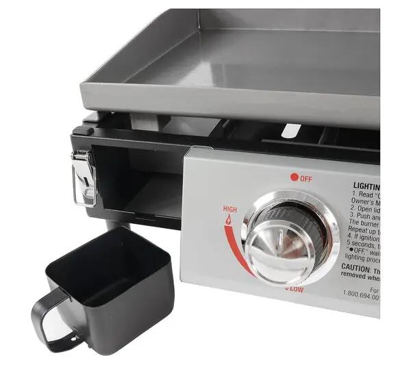 RAZOR 2-burner Portable Gas Griddle With Lid